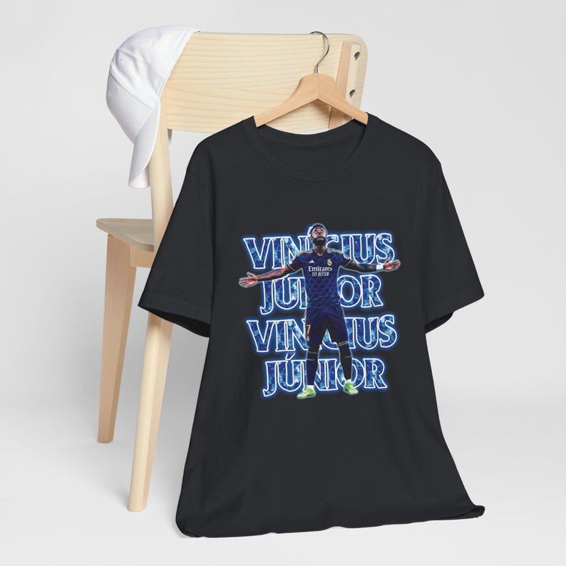 Vinicius Jr. T-shirt, Real Madrid Fan Shirt, Vinicius Soccer Tee, Vini ...