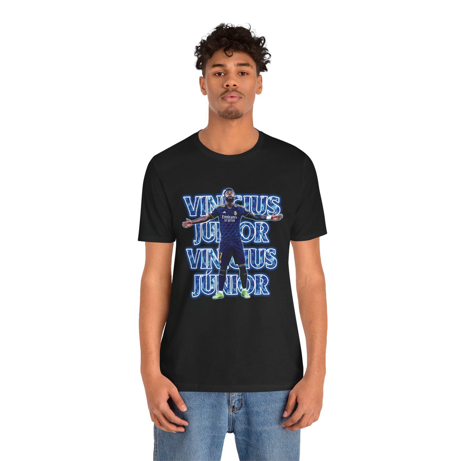 Vinicius Jr. T-shirt, Real Madrid Fan Shirt, Vinicius Soccer Tee, Vini ...