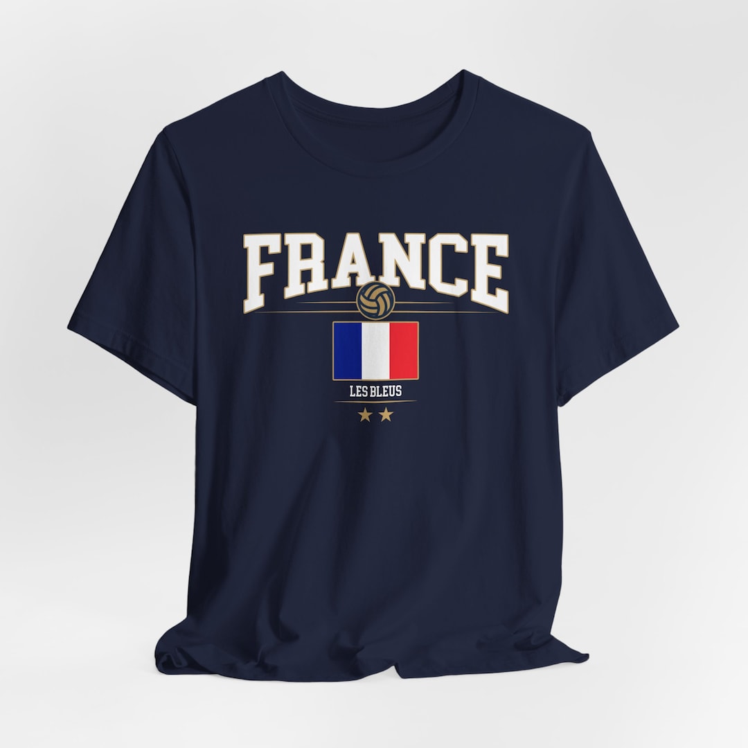 France National Team T-shirt, Les Bleus, Mbappé, Griezmann, Giroud ...
