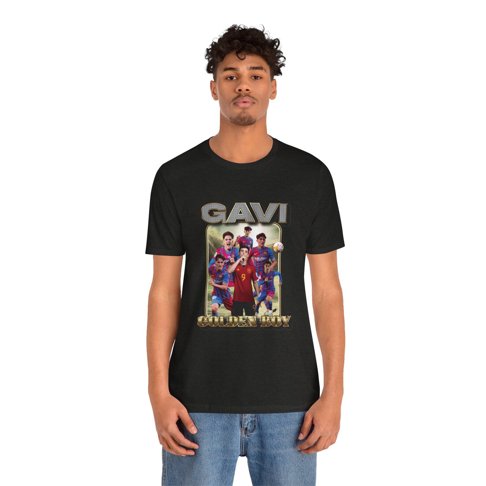 Pablo Gavi T-shirt, Gavi Barcelona Tee, Gavi Soccer Merch, Barcelona ...