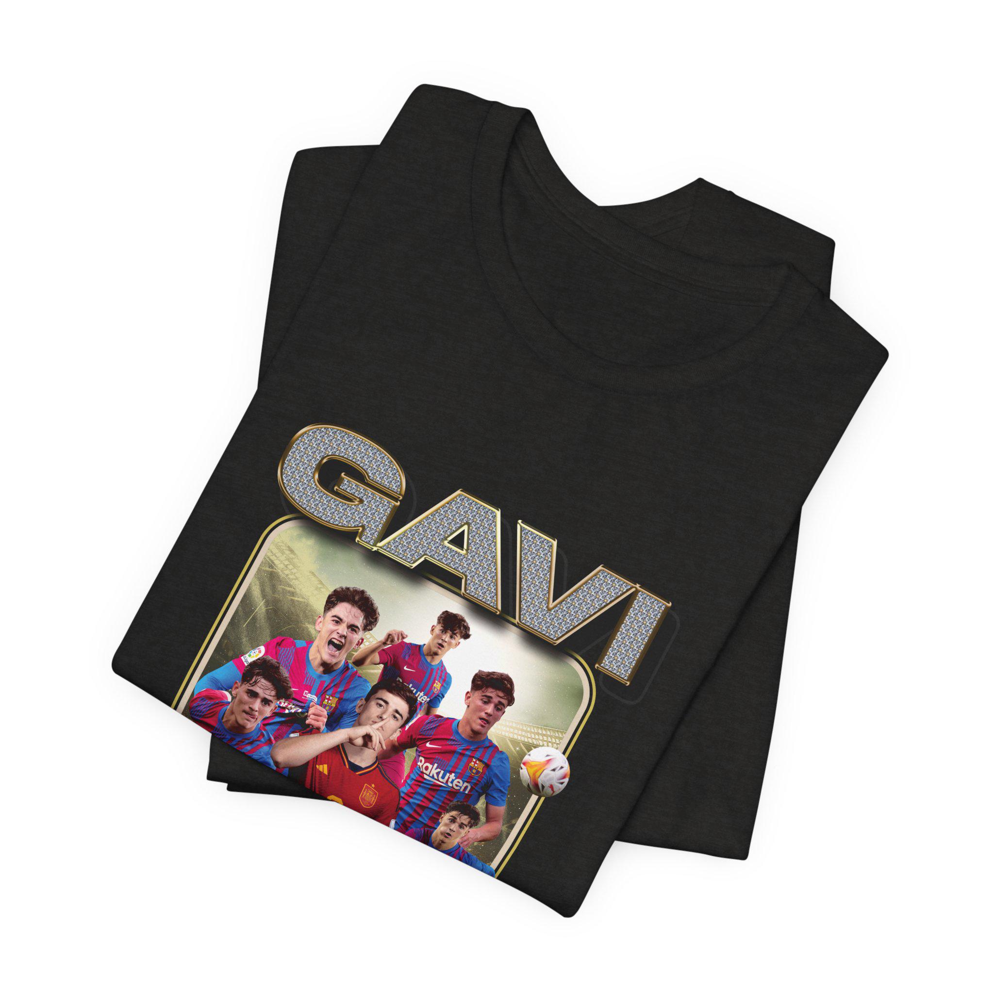 Pablo Gavi T-shirt, Gavi Barcelona Tee, Gavi Soccer Merch, Barcelona ...