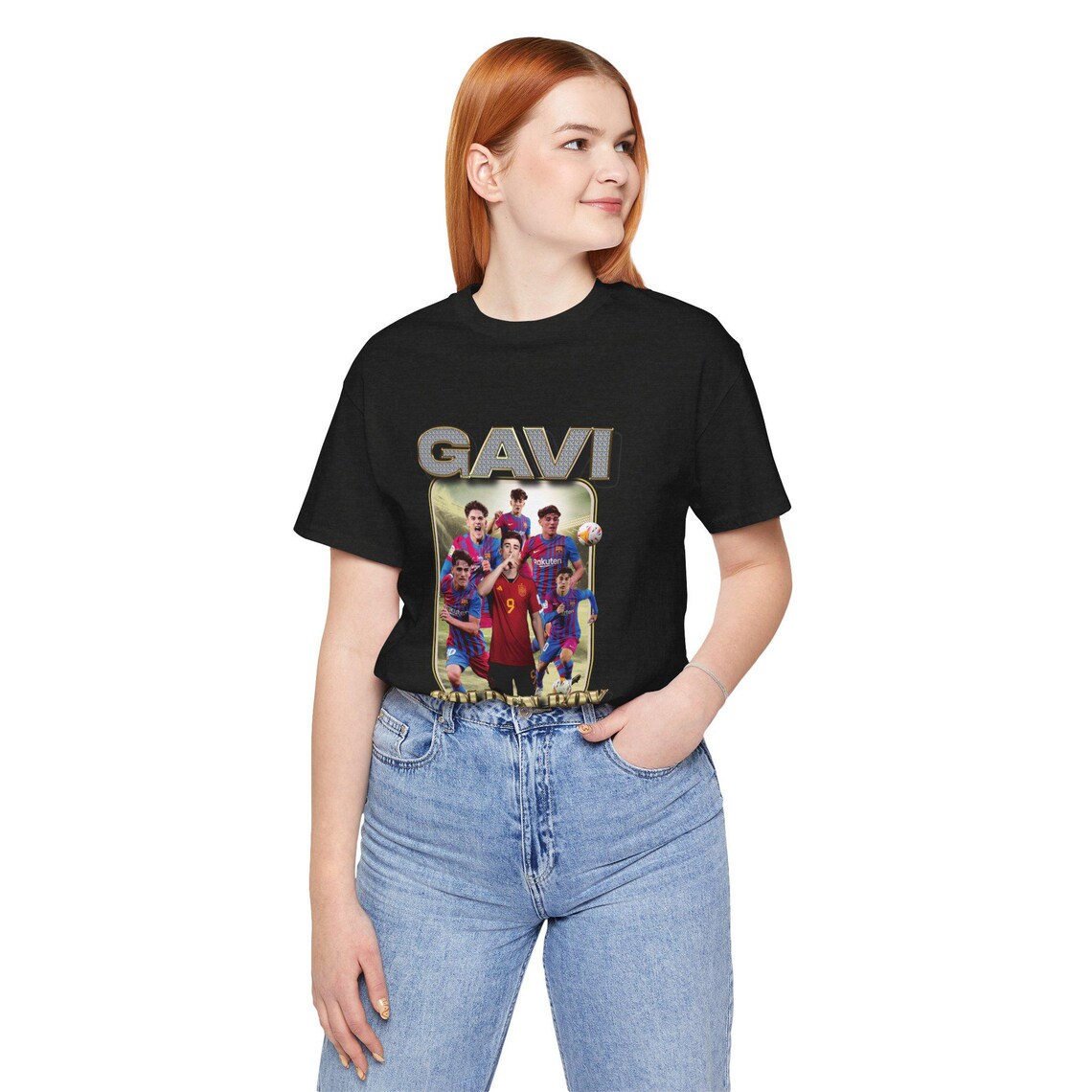 Pablo Gavi T-shirt, Gavi Barcelona Tee, Gavi Soccer Merch, Barcelona ...