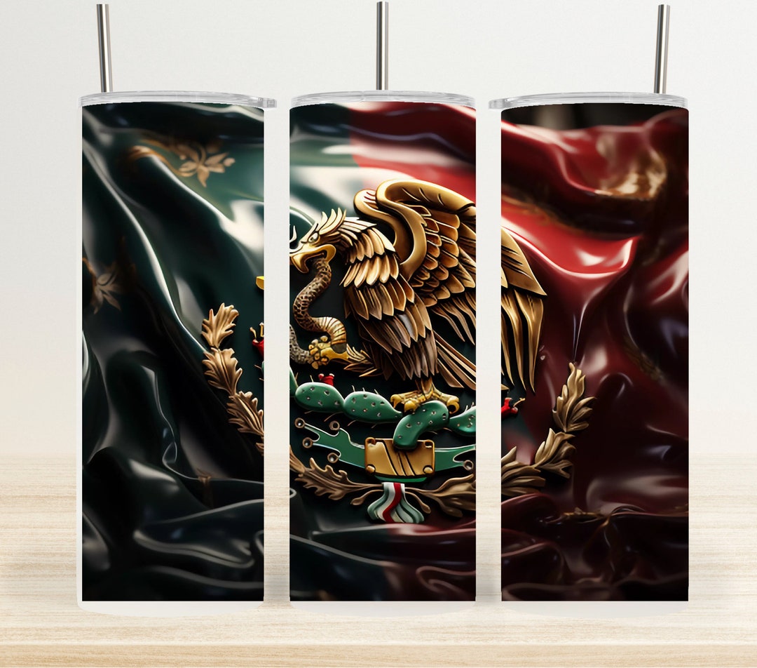 Tumbler Wraps, Mexican Patriotic Simobolo Tumbler Wrapper, Long Live ...