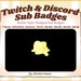 Twitch Emote Food Twitch Sub Badge Food / Badge Twitch Channel Points ...