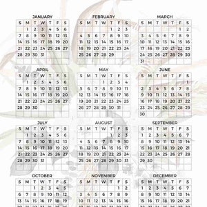 Boho Aesthetic Digital Planner - 2024 - Etsy