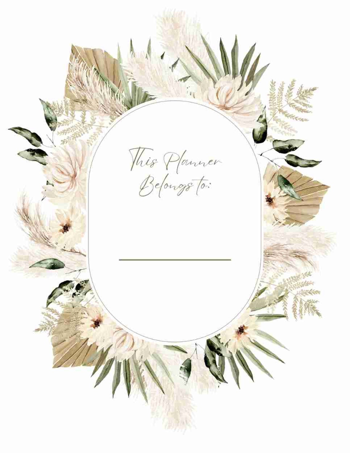 Boho Aesthetic Digital Planner - 2024 - Etsy