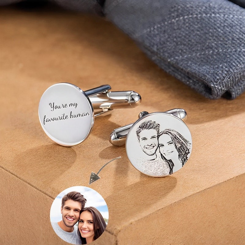 Photo Cufflinks - Etsy