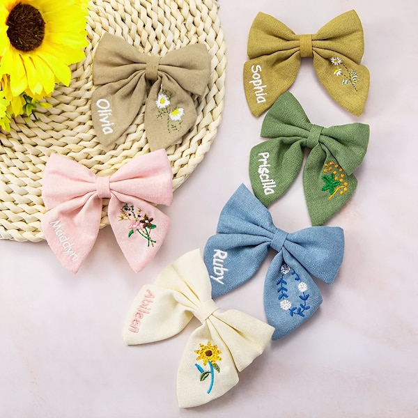 Custom Hair Bows - Etsy