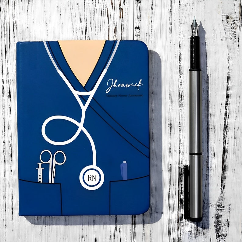 Custom Name + Profession Nursing/medical Notebook, Pocket-sized ...