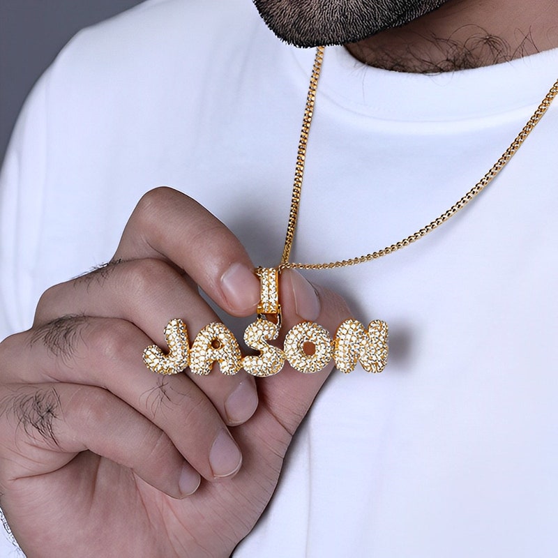 Fake Diamond Chain - Etsy