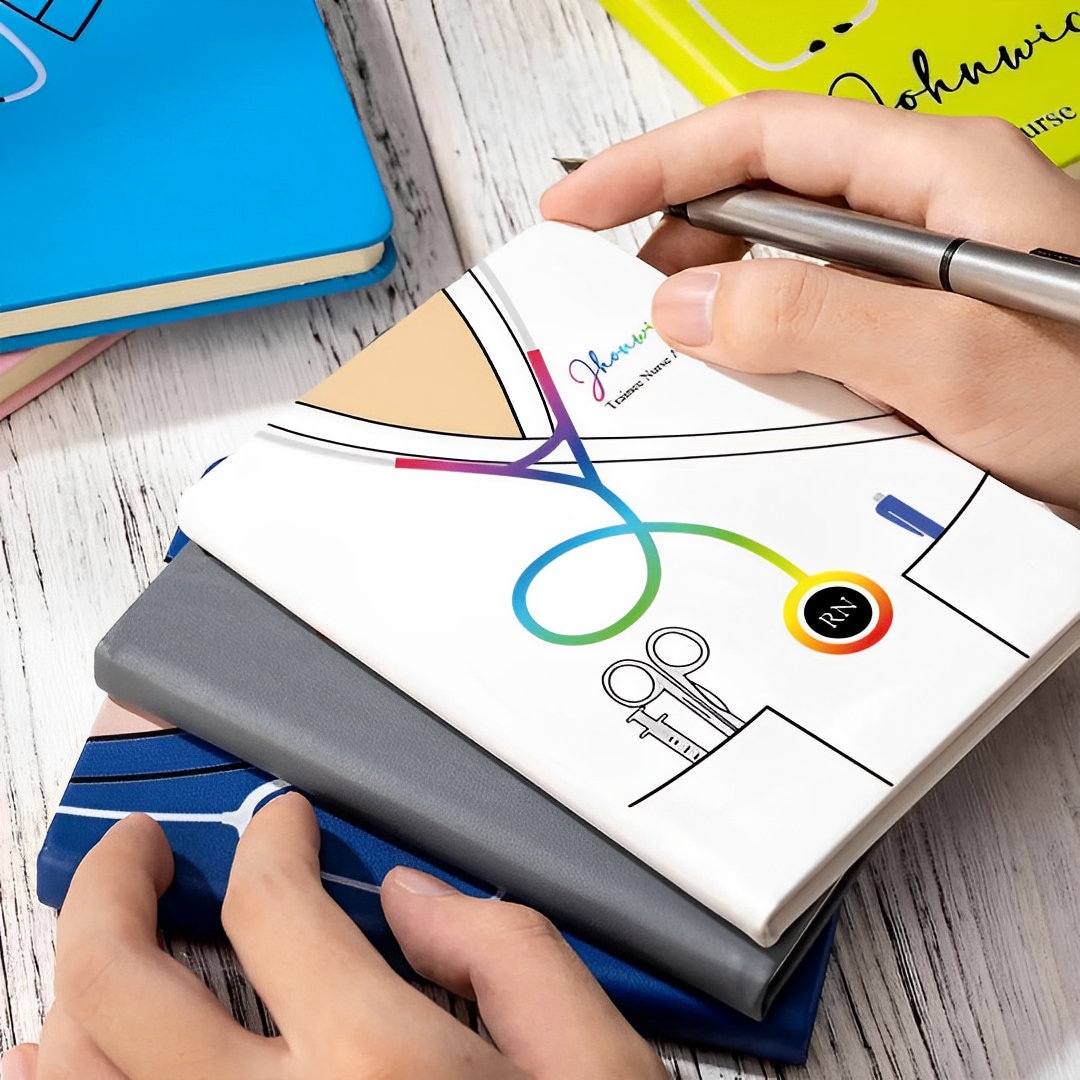 Custom Name + Profession Nursing/medical Notebook, Pocket-sized ...