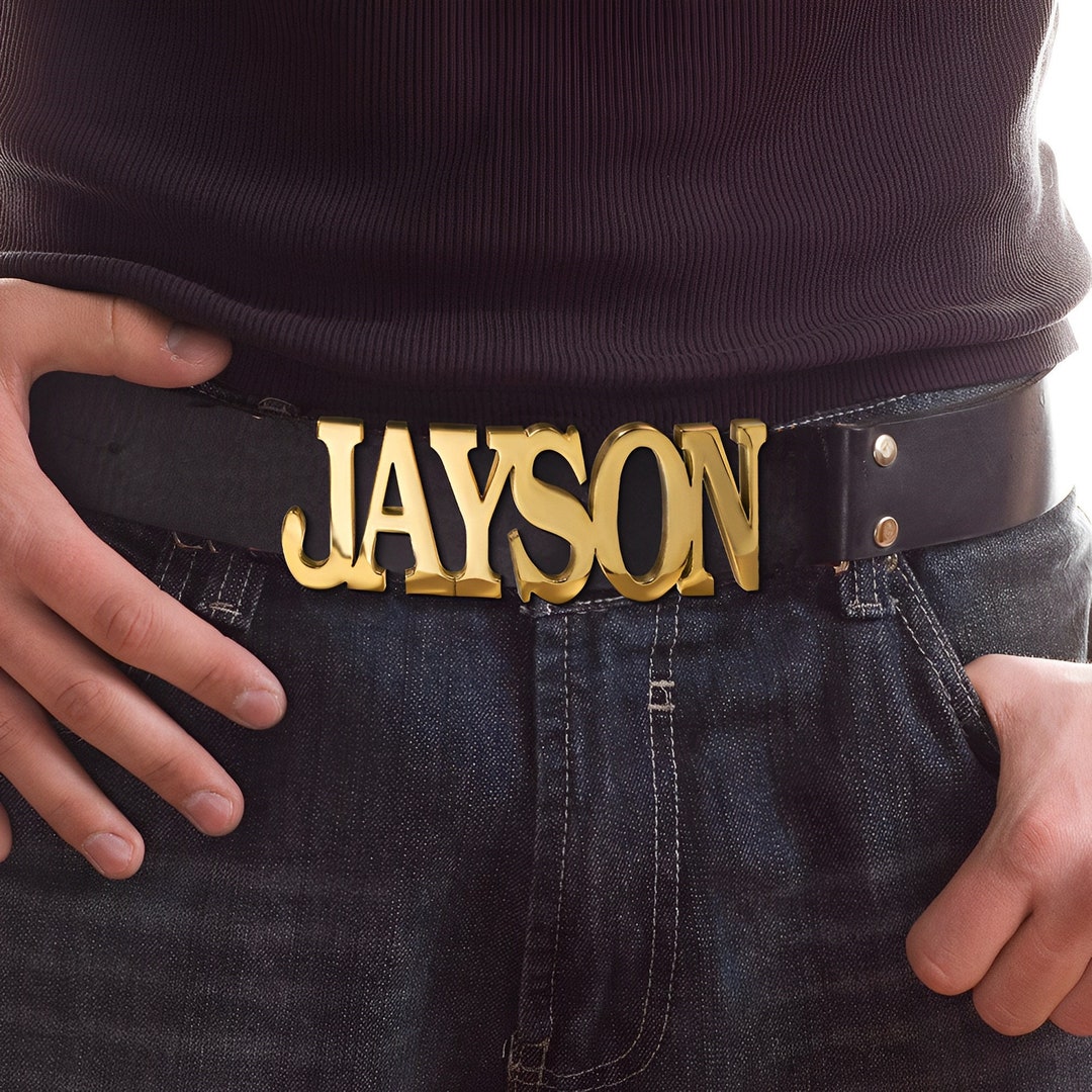 Customized Name Belt Buckle, Personalized Belt Buckle, Original Belt ...
