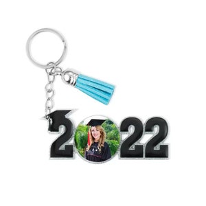 Graduation Keychain With Personalized Photo, 2024 Graduation Keyring ...
