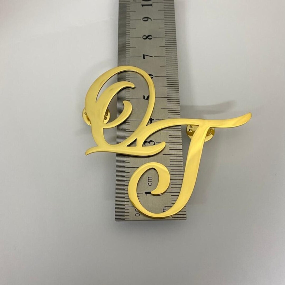 Personalized Initial Name Lapel Pin, Custom Name Brooch, Men's Custom ...