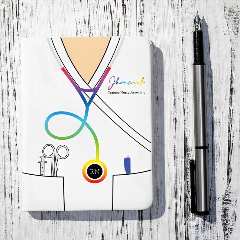 Custom Name + Profession Nursing/medical Notebook, Pocket-sized ...