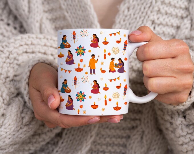 Happy Diwali Coffee Mug, Indian Festival, Holiday Mug - Etsy Canada