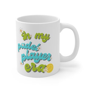 In My Padel Player Era Mug, Padel Enthusiast Themed 11oz Ceramic Mug ...
