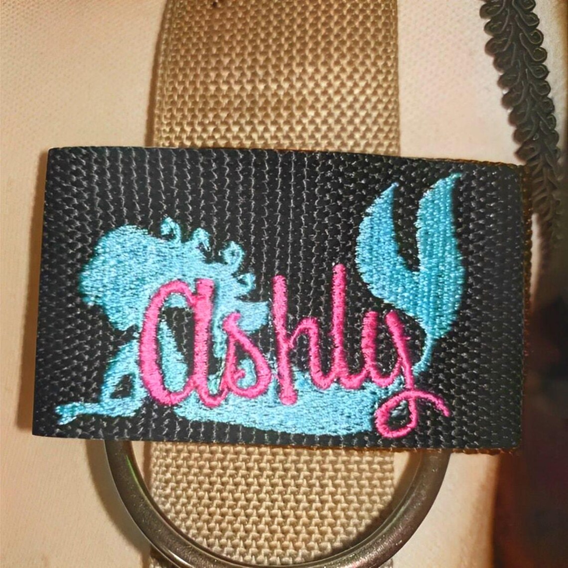 Custom Name Scuba Dive Tag, Personalized Embroidered Scuba BCD Name Tag ...