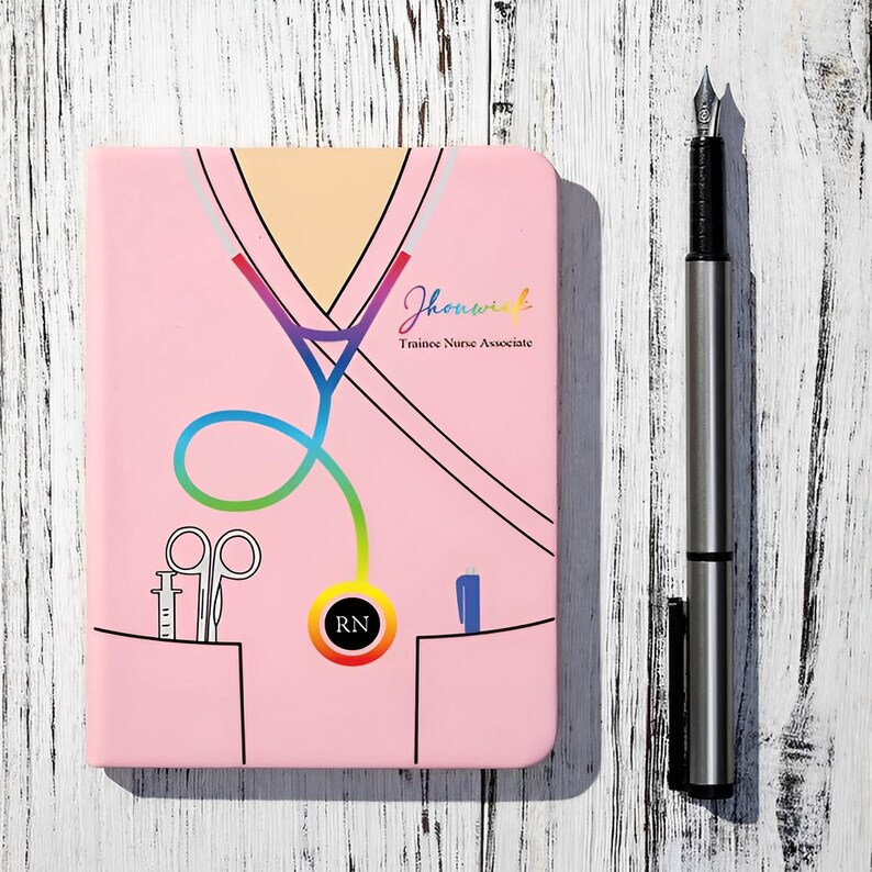 Custom Name + Profession Nursing/medical Notebook, Pocket-sized ...