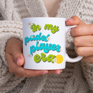 In My Padel Player Era Mug, Padel Enthusiast Themed 11oz Ceramic Mug ...