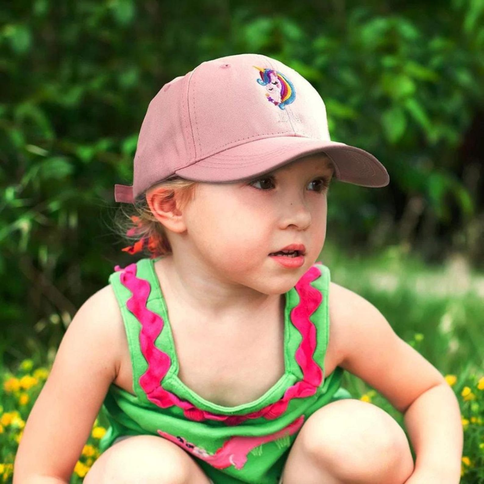 Personalized Embroidery Pattern and Text Cotton Baseball Cap for Kids ...