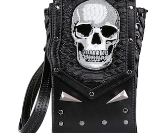 Mobile Phone Bag, Crossbody Purse, Holder, Leather Cellphone Pouch Bag ...