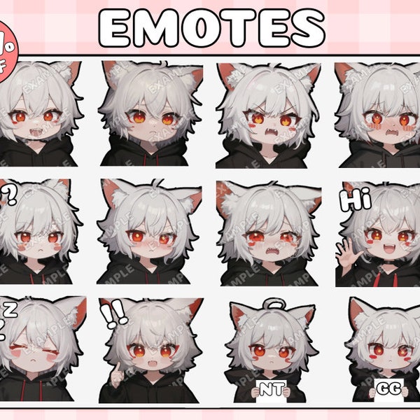 Twitch Emotes Anime Male - Etsy