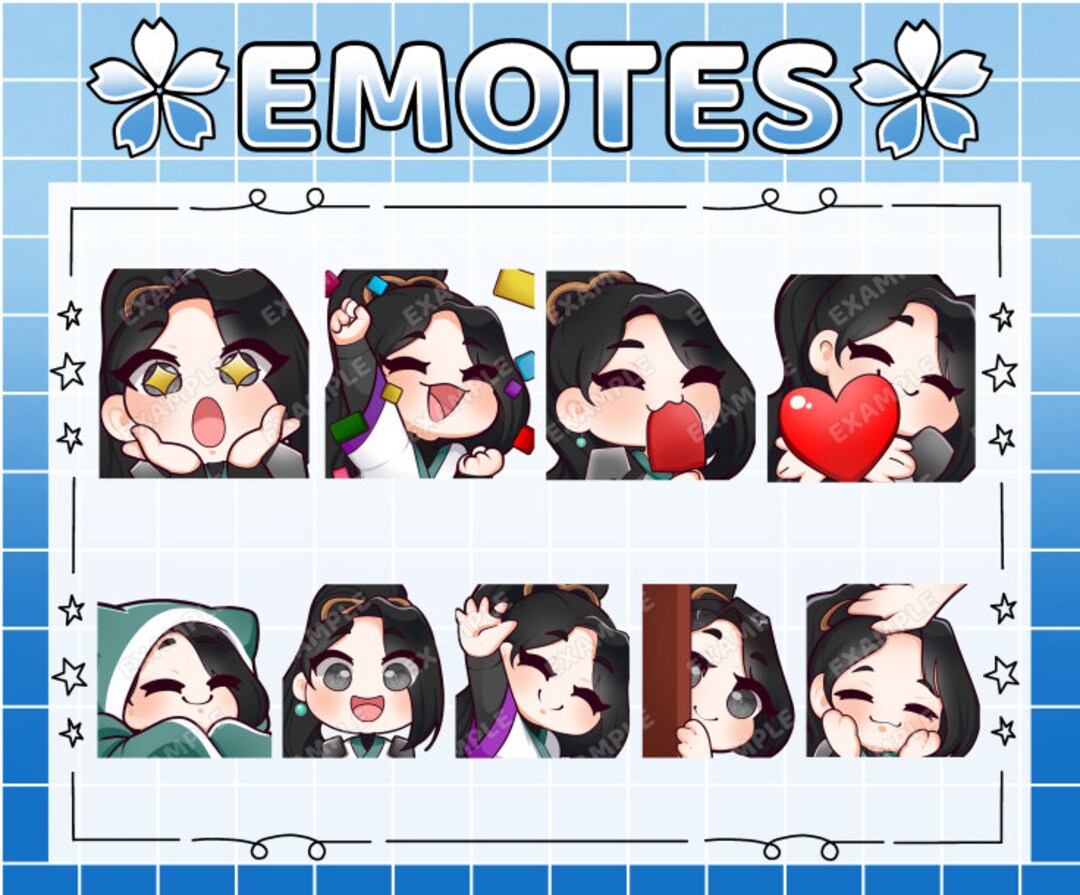 Cute Sage Emotes / Twitch Emotes / Discord Emotes / Twitch Sub - Etsy ...