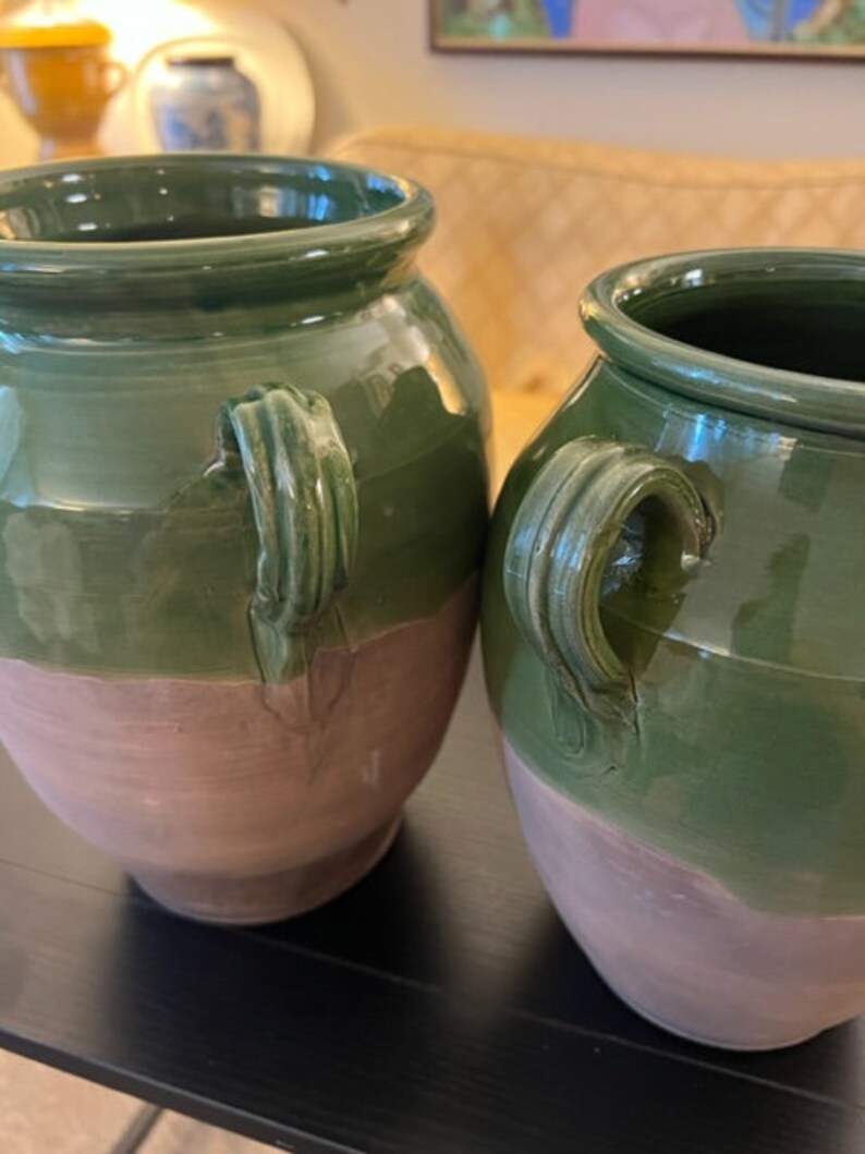A Pair of Wonderful Vintage Italian Decorative Pots - Etsy