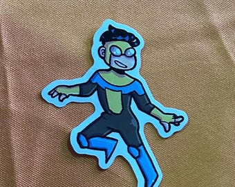 Invincible 3-inch Sticker - Etsy
