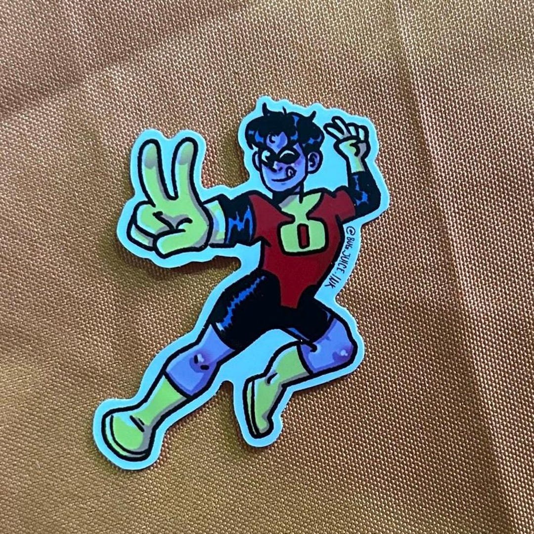 Kid Omni Man Sticker Etsy