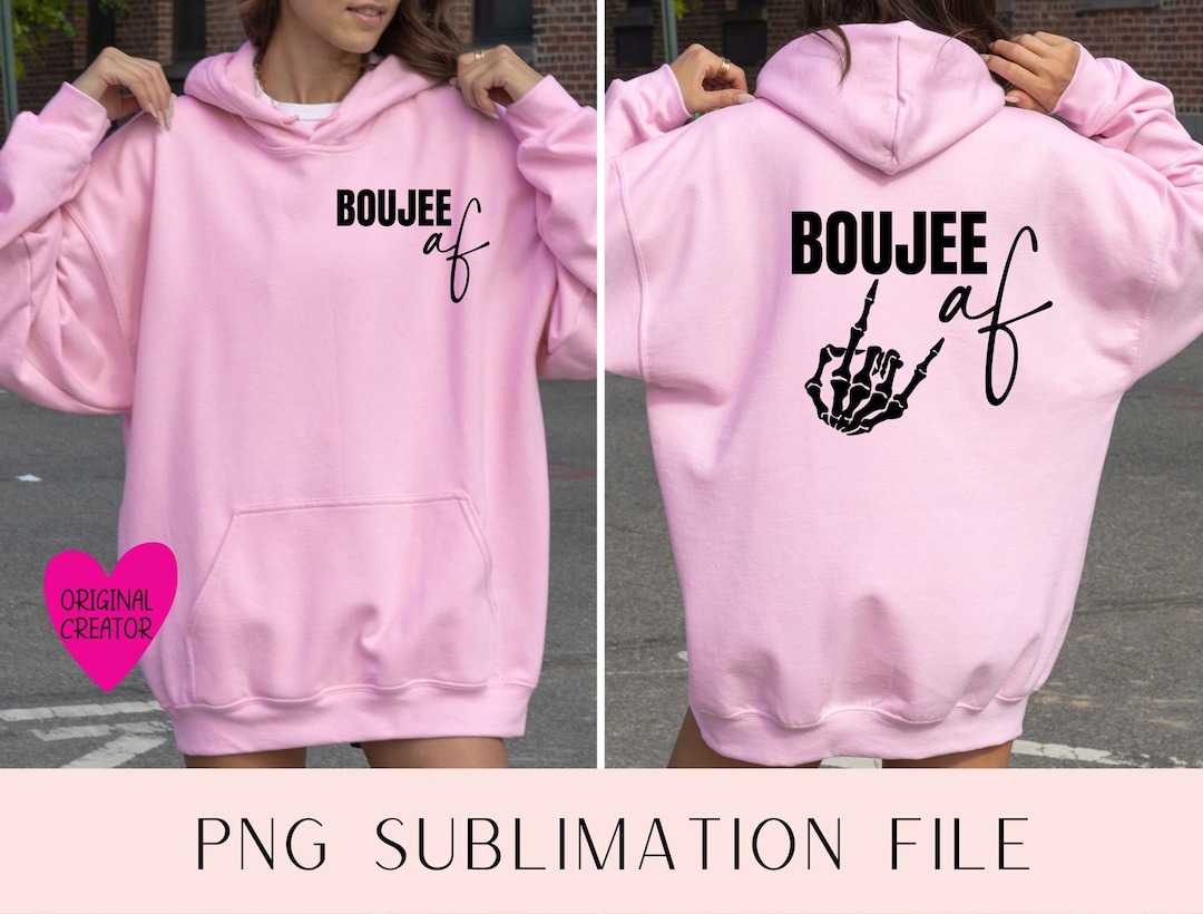Boujee Af Png Boujee Babe Pocket Design Trendy PNG Bad and - Etsy