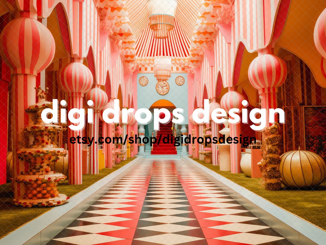 Wonderland Digital Backdrop | Composite Digital Background | Fairy Tale ...