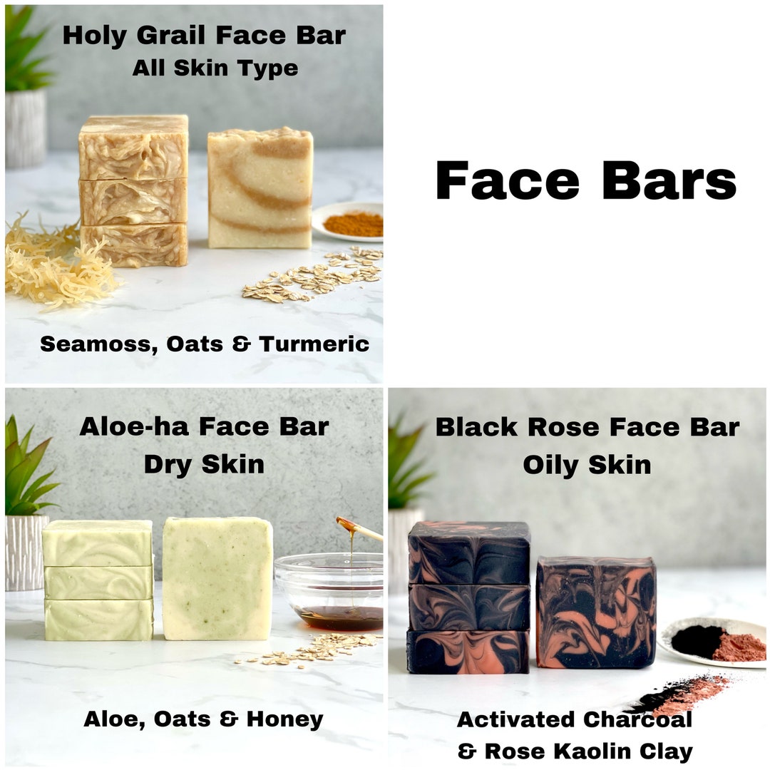 Handmade Natural Face Bars - Etsy