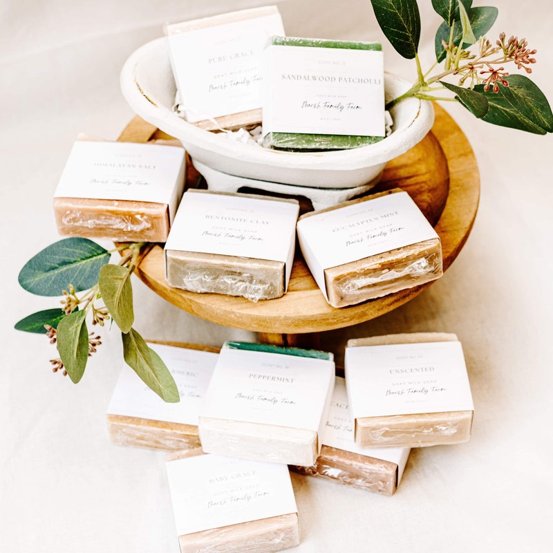 Peppermint Soap - Etsy