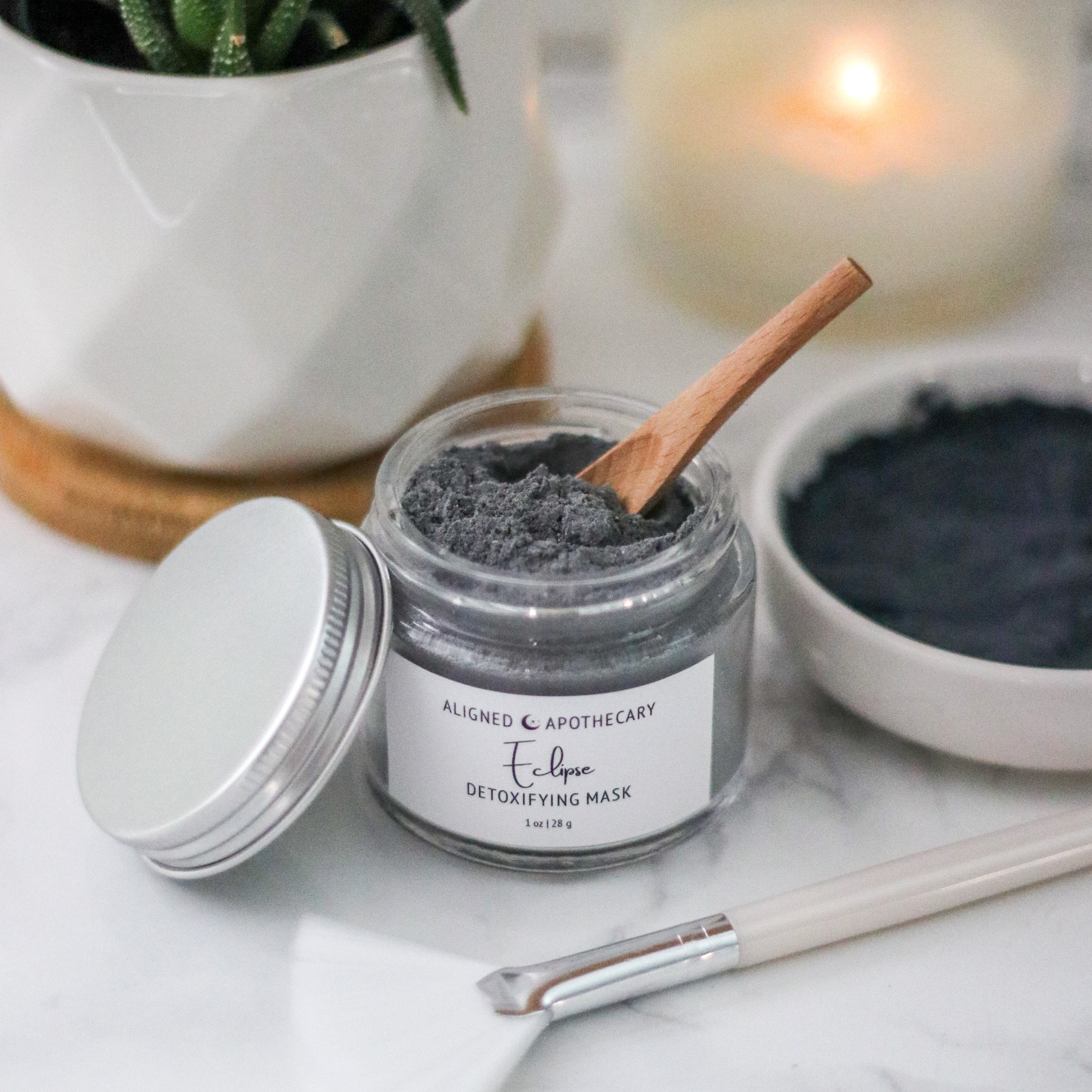 Activated Charcoal Clay Mask Eclipse Deep Pore Cleansing Mask Detoxing ...