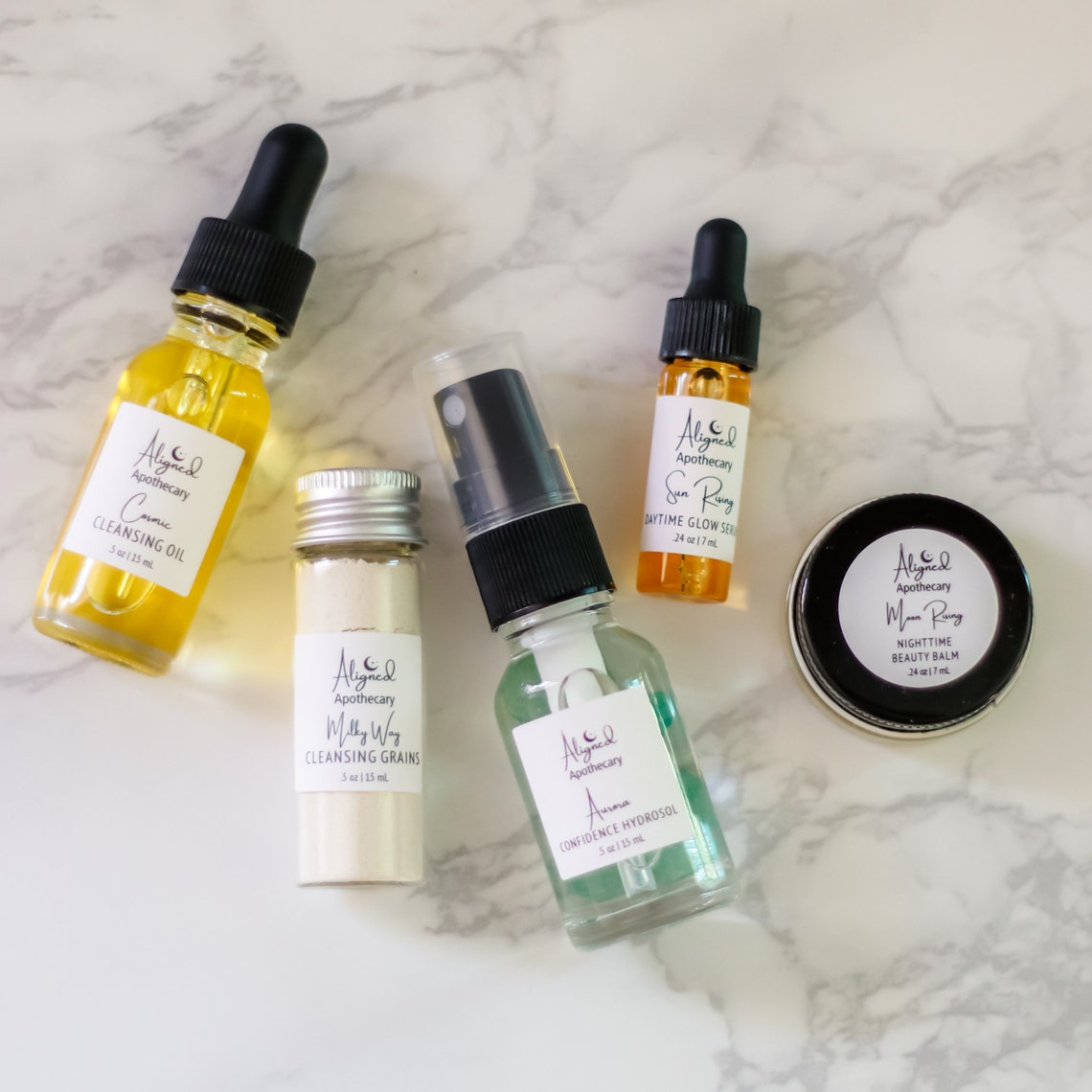 Natural Skincare Sample Set | Mini Organic Skin Care Kit | Clean Beauty ...