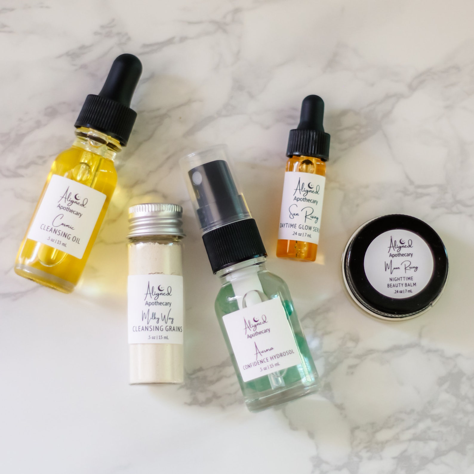 Natural Skincare Sample Set | Mini Organic Skin Care Kit | Clean Beauty ...