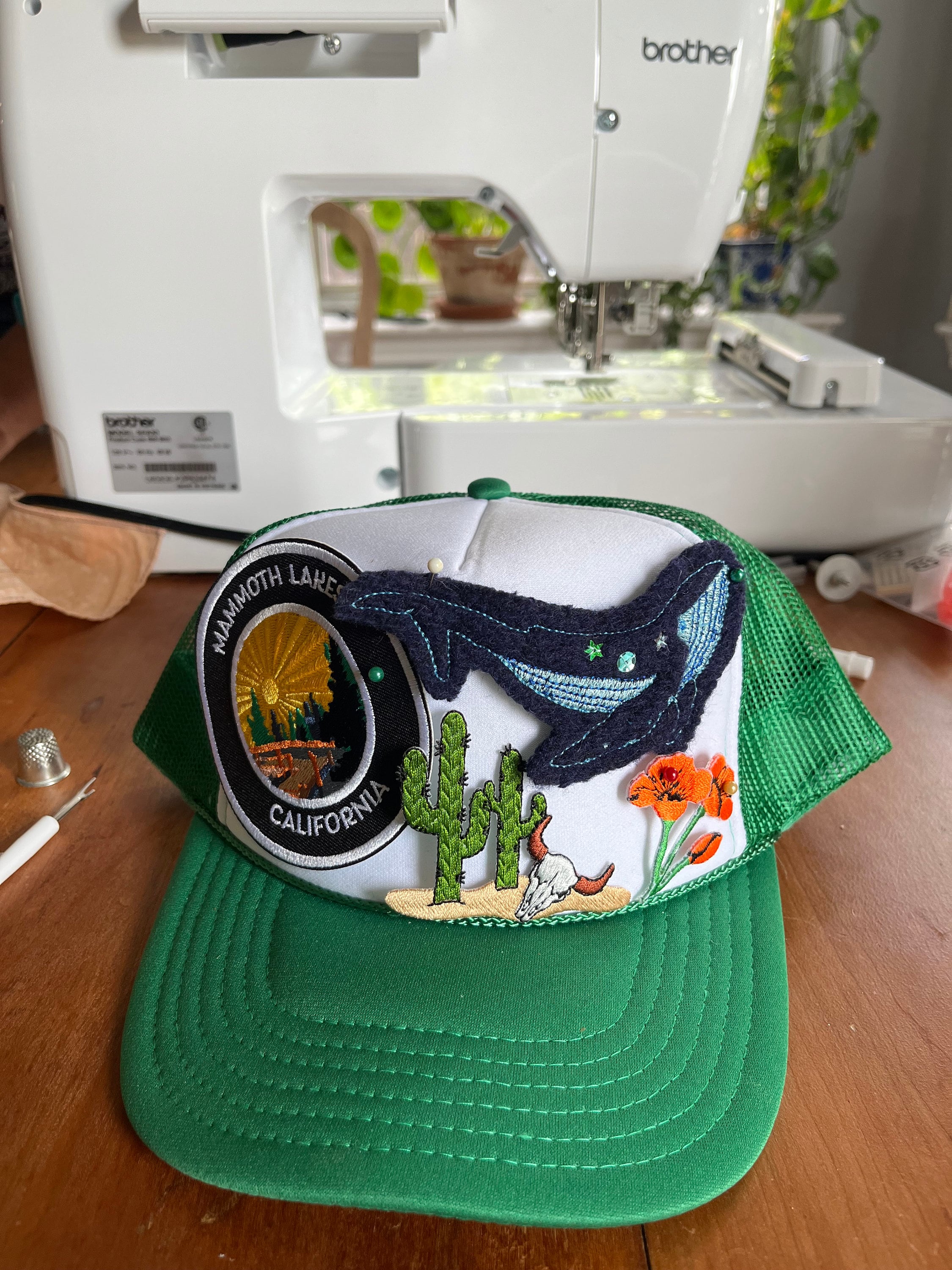 Personalized Patch Collage Hats - Etsy