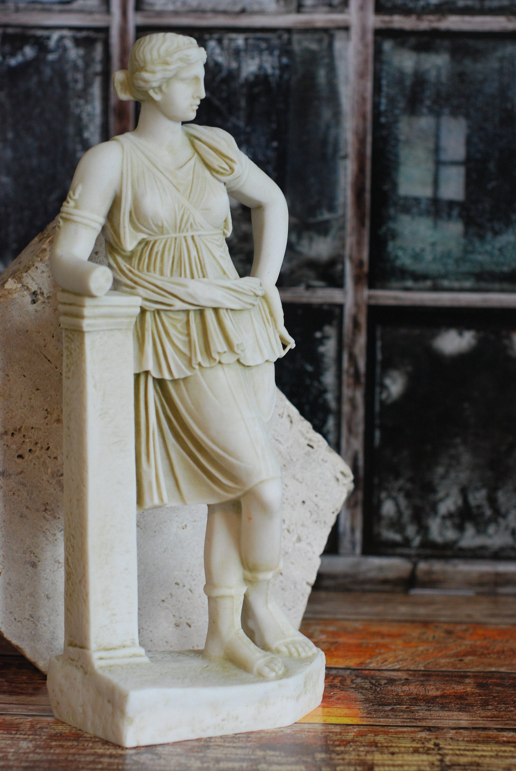 Leto Greek Goddess Statue