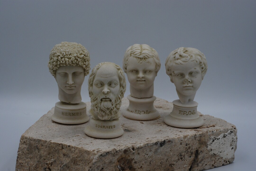 Handcrafted Hermes Statue, Greek Mythology Art, Messenger of the Gods ...