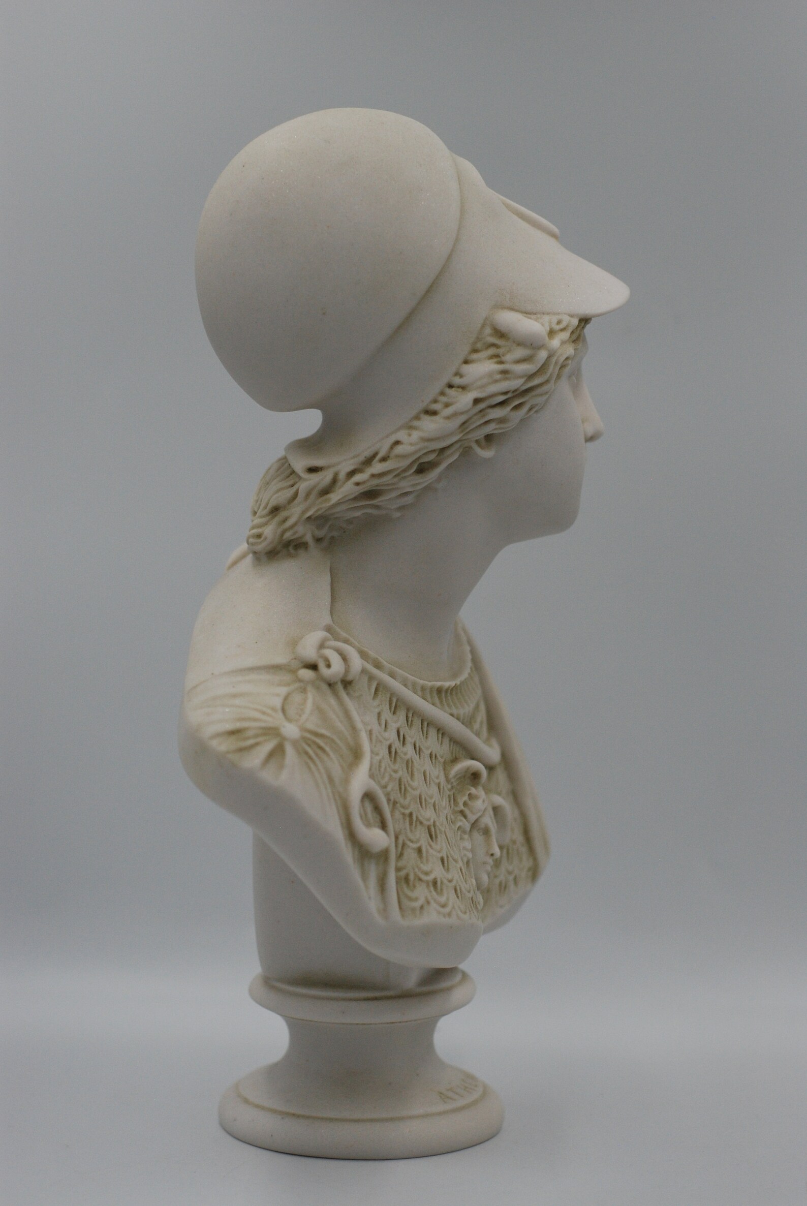 Handmade Athena Statue Replica, Wisdom & Warfare Symbol, Greek ...