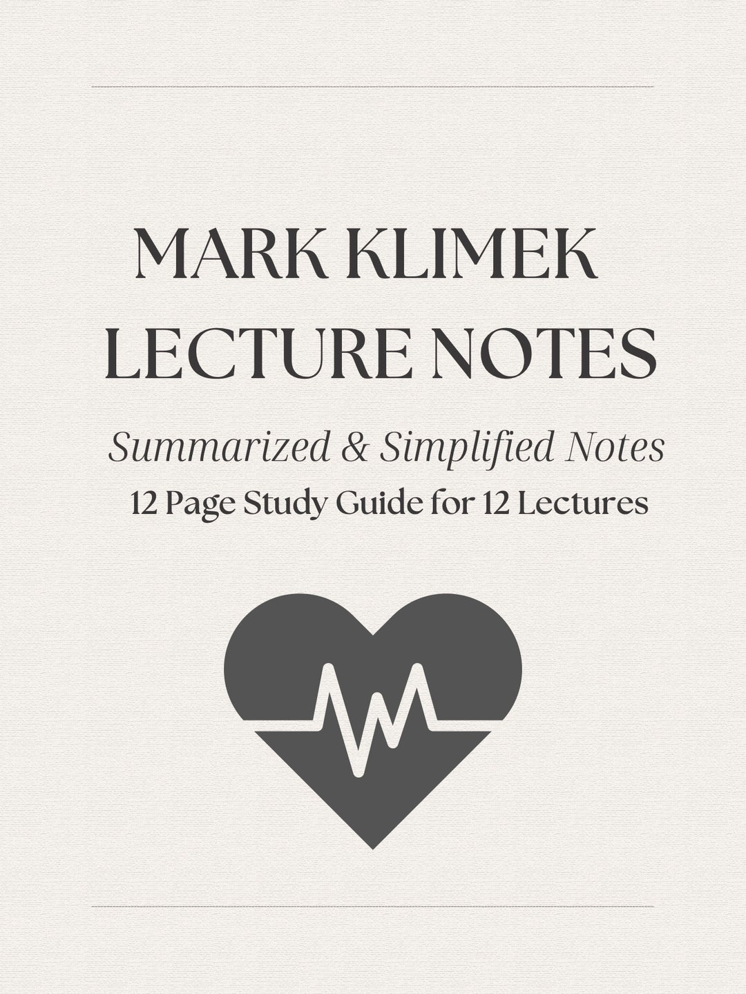 Mark K 12 Page Summarized Notes NCLEX - Etsy