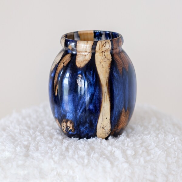 Resin Wood Vase - Etsy