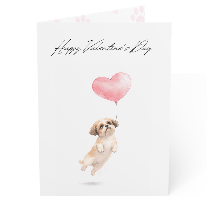 Shih Tzu Anniversary Cards - Etsy