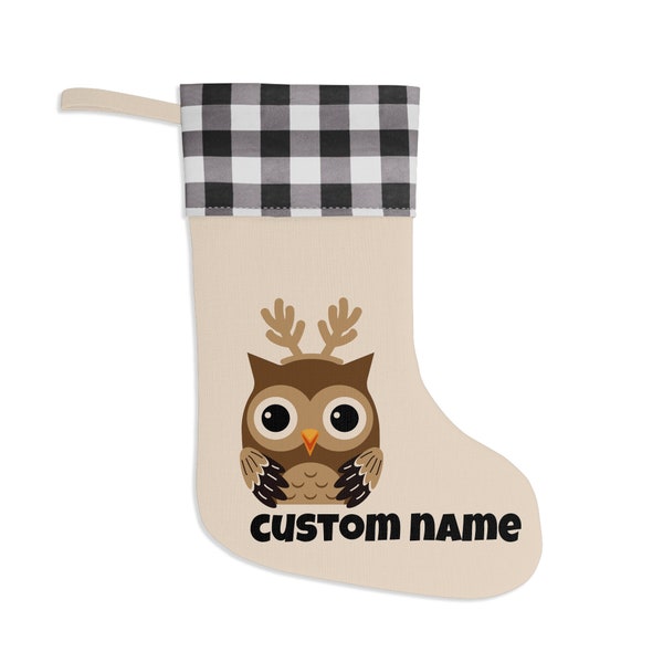 Owl Stocking - Etsy