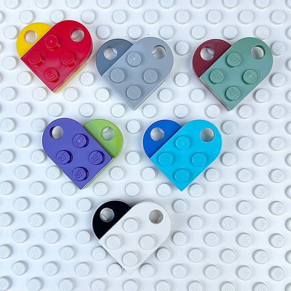 Lego® Heart Keychain - Etsy UK