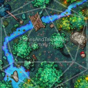 Feywilds Battle Maps for Dungeons and Dragons, Roll20, Foundry, Dnd ...
