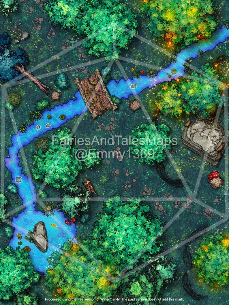 Feywilds Battle Maps for Dungeons and Dragons, Roll20, Foundry, Dnd ...