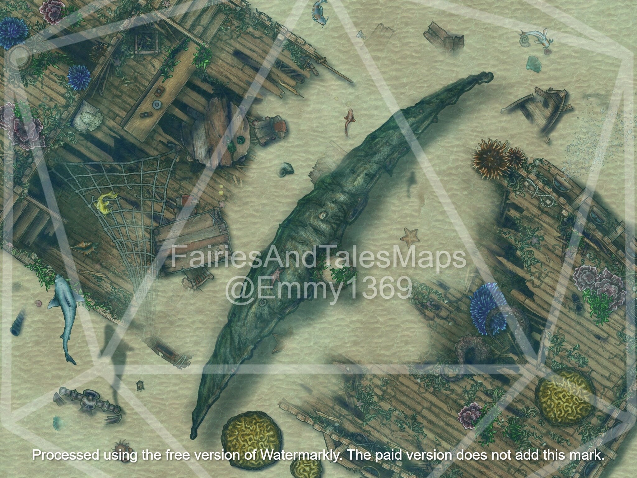 Wacky and Whimsical Tavern Maps, Battle Maps for Dungeons and Dragons ...